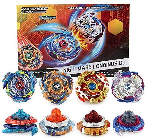 Bey Burst Battaling Tops Set, Burst Starter Top Set with 4D Launcher
