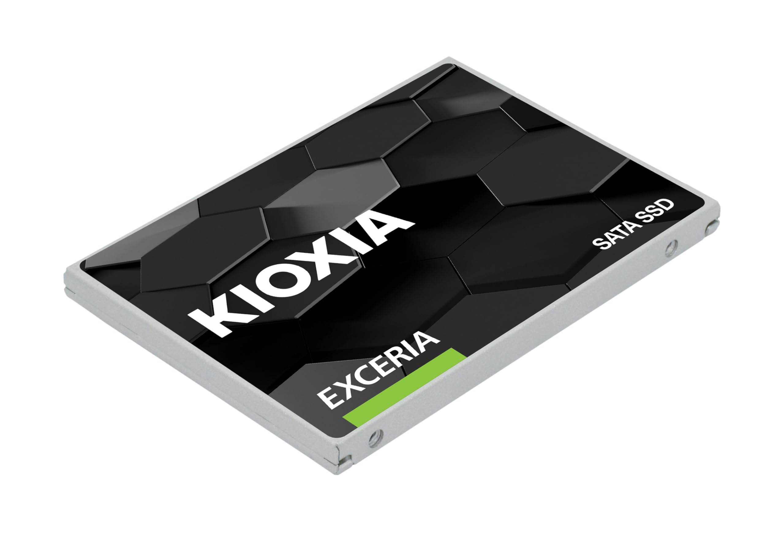 KIOXIA EXCERIA SATA SSD 960GB - 2.5” Serial ATA (SATA) 6 Gbit/s, Read/Write Speed up to 555/540 MB/s, Internal Drive for Notebook/Laptop, Desktop PC, HDD Upgrade (LTC10Z960GG8)