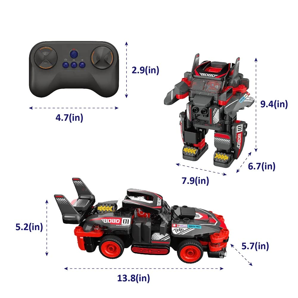 BOTZEES Toy Car Model Building Kit Racing Cars 8-in-1 STEM Car for Kids and Car Fans (107 Pieces)