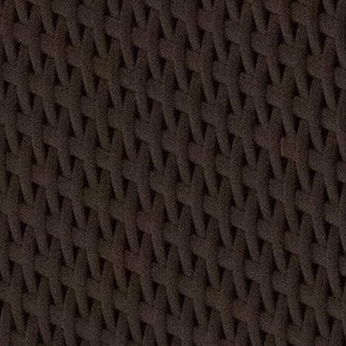 Flash Furniture Seneca Chocolate Brown Faux Rattan Coffee Table