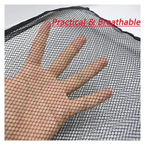 Dogxiong 2 Pack Portable Stroller Hanging Bag, Baby Stroller Organizer Bag, Multifunctional Large Capacity Storage Container Bag for Diaper Bottle Toy, Stroller Hanging Storage Net Bag