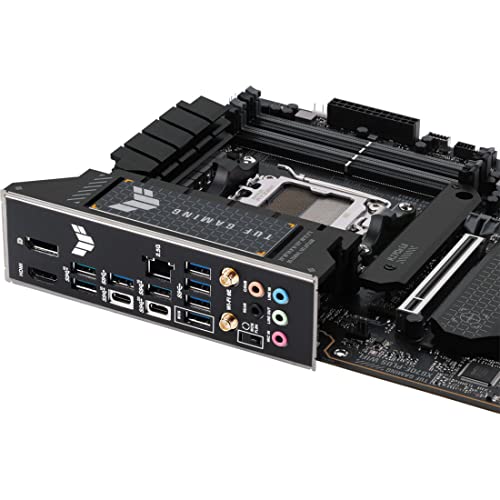 ASUS TUF Gaming X670E-PLUS WiFi 6E Socket AM5 (LGA 1718) Ryzen 7000 ATX Gaming Motherboard(16 Power Stages, PCIe® 5.0, DDR5 Memory, Four M.2 Slots,2.5 Gb LAN,USB 4, Aura RGB Lighting)