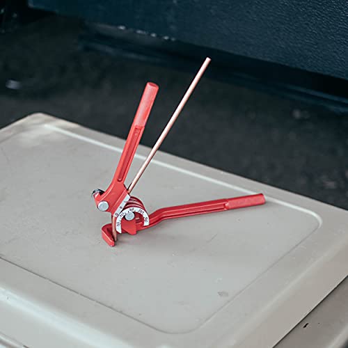 ABN Brake Line Bender - 180 Degree Handheld Tubing Bender for 1/4in, 5/16in, and 3/8in Brake Line Bending Tool