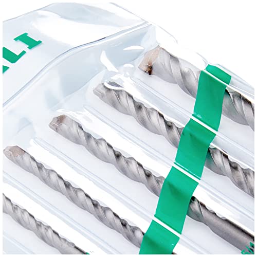 Amazon Brand - Denali Masonry Drill Bit Set, 7-Piece