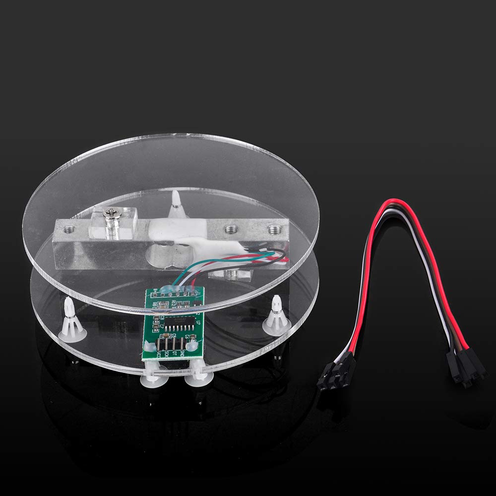 KOOKYE 5kg Load Cell and HX711 Combo Pack Kit - Load Cell Amplifier ADC Weight Sensor for Arduino Scale