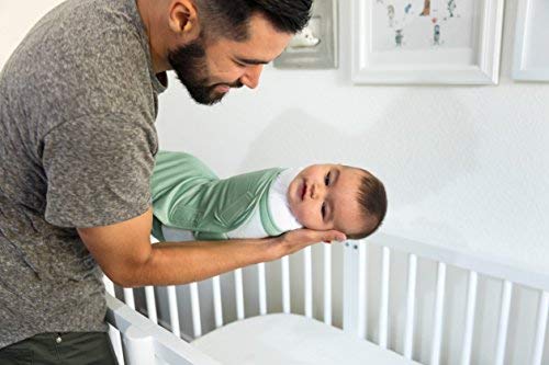 The Ollie Swaddle Bundle (Lavender & Meadow) - Helps to Reduce The Moro (Startle) Reflex -Made from a Custom Designed Moisture-Wicking Material-No overheating-Size Adjustable for All Months of Babies