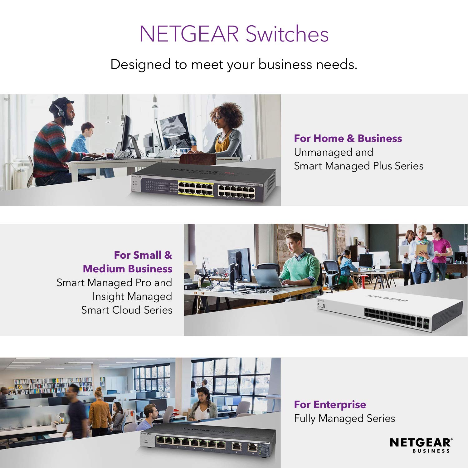 NETGEAR 8-Port Gigabit Ethernet Smart Switch (GS108T) - Managed, with 1 x PD Port, Optional Insight Cloud Management, Desktop or Wall Mount, Silent Operation, and Limited Lifetime Protection