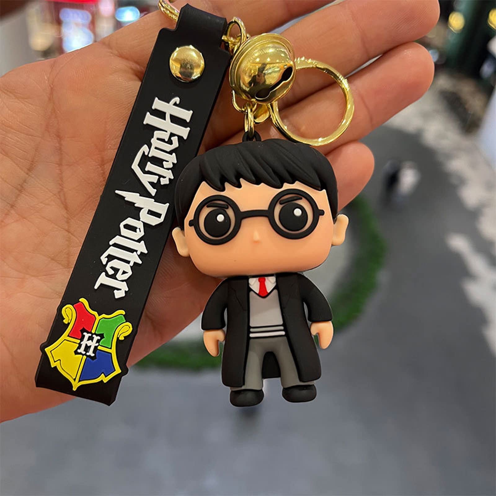 3D Film Characters Keychain Charm Bag Decoration Funny Key Chain