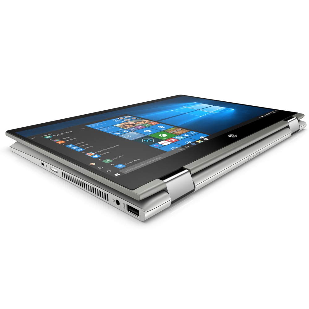 HP Pavilion x360 Touchscreen 2 in 1 Lpatop, 14" IPS Full HD PC, 10th Gen Core i5 Quad-Core up to 4.20 GHz, 8GB RAM, 256GB SSD, USB-C, Backlit KB, FP Reader, Wi-Fi 6, Webcam, HDMI, Win 10 (Renewed)
