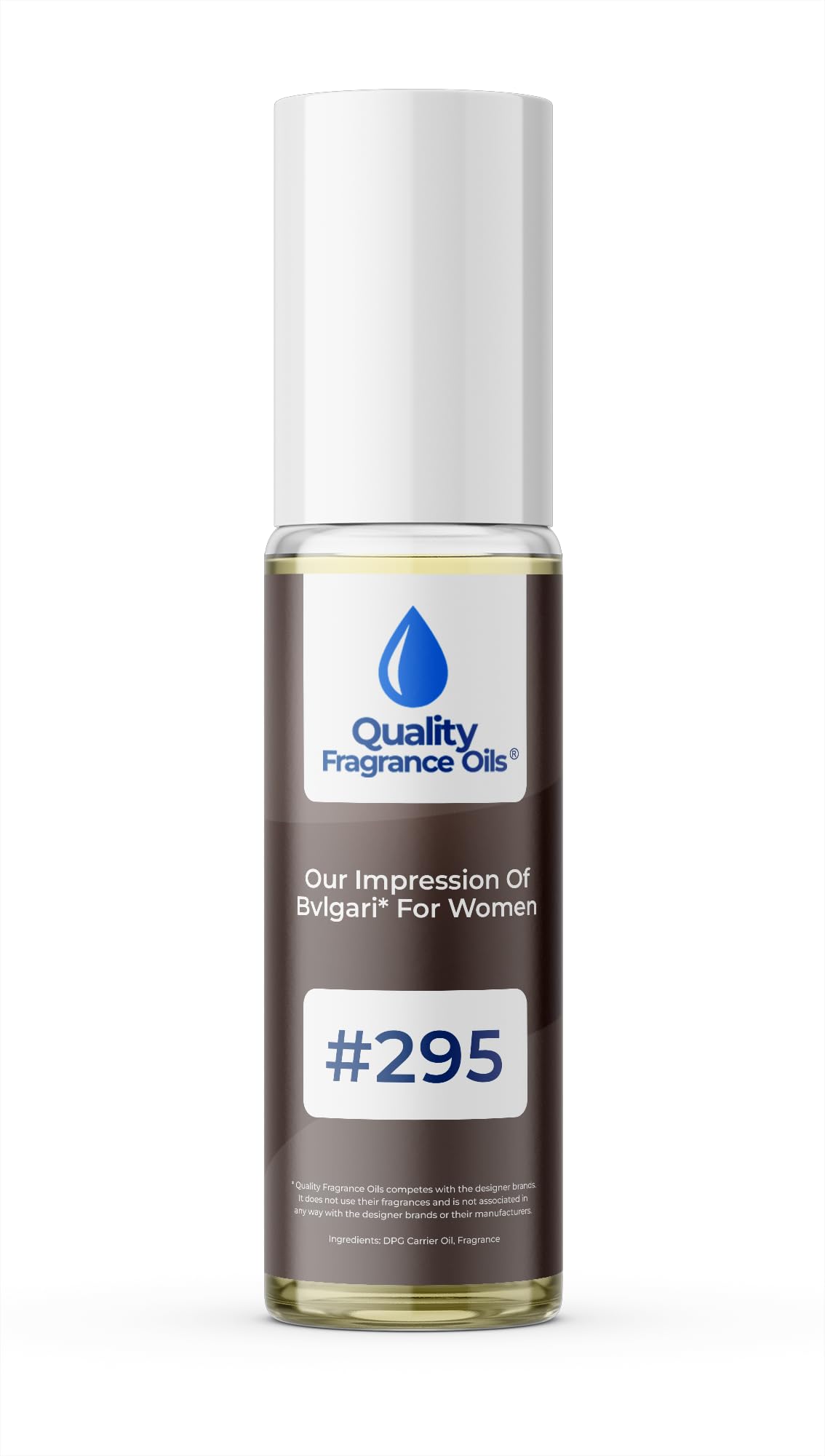 Quality Fragrance Oils' Impression #295, Inspired by Pour Femme by Bvl. (10ml Roll On)