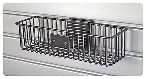 HandiWall Work Center Bundle for Slatwall Panel Tool Organization, Gray