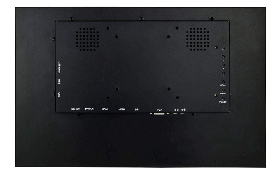 YILETEC YL-156MC4K 15.6" UHD 3840X2160 Metal Frame Capacitive Touchscreen IPS Built in Speakers USB Type-C HDMI 2.0,HDMI 1.4X1 DP1.2AX1,VGAX1,USB 2.0X3