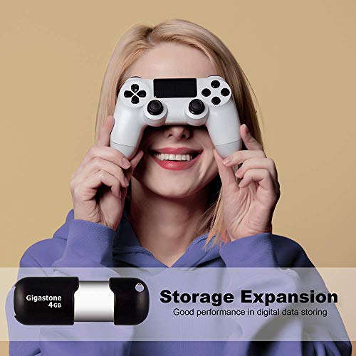 Gigastone V10 4GB USB2.0 Flash Drive 4G Flash Drive Thumb Drive Memory Stick Pen Drive Capless Retractable Design