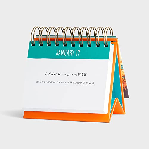 DaySpring -Tony Evans - God's Got It - An Inspirational DaySpring DayBrightener - Perpetual Calendar (20210)