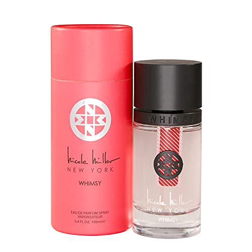 Nicole Miller NY Legends - Whimsy â Eau De Parfum Spray for Women â Warm, Floral & Fruity Womanâs Fragrance â Fresh & Feminine Long Lasting Seductive Scent, 3.4 Fluid Ounce