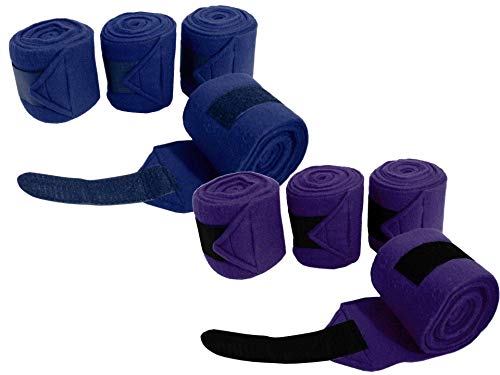 Derby Originals Horse Polo Wraps Set of 4 Select from 6 Colors