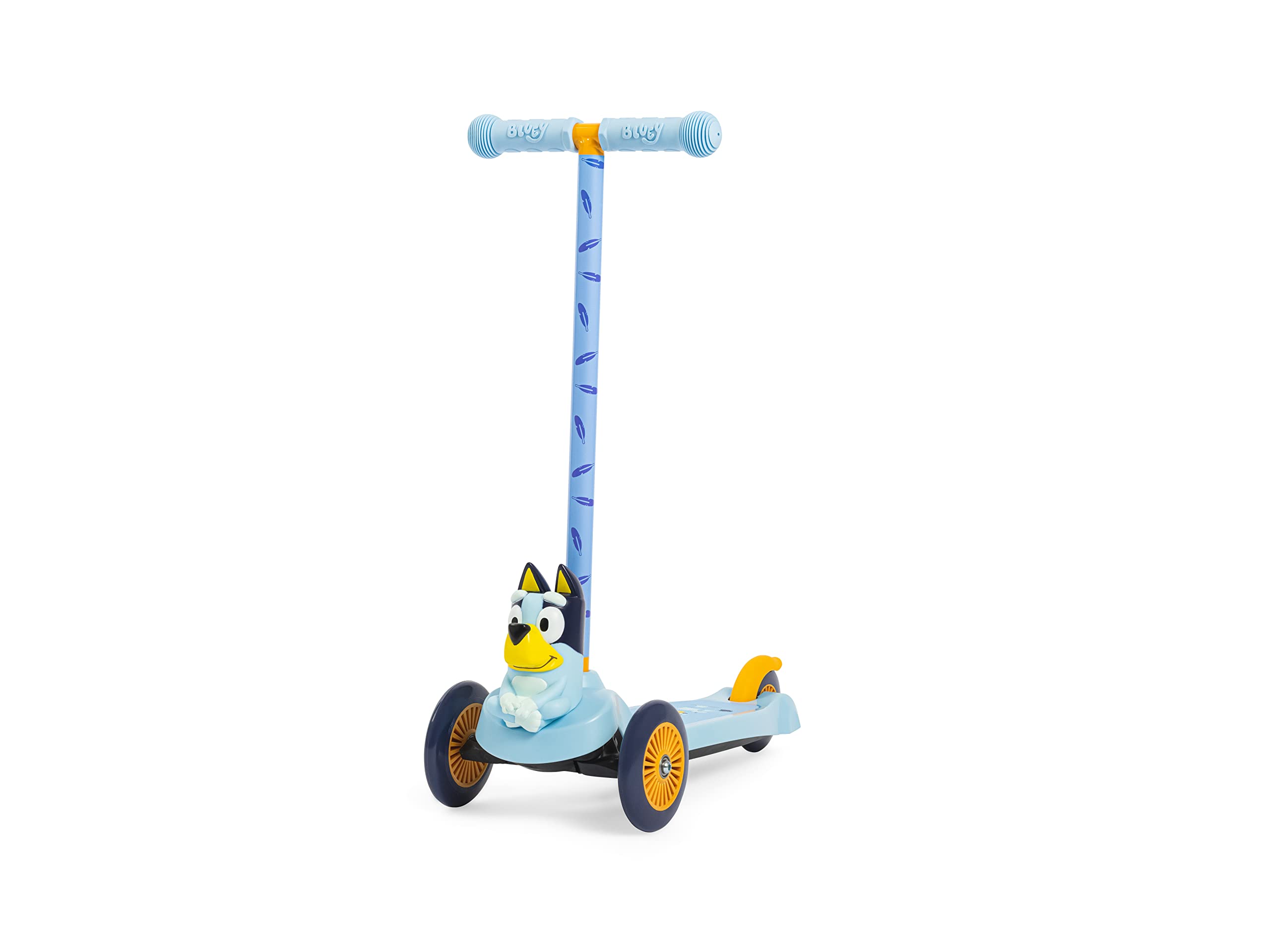 3D Peppa Pig Self Balancing Scooter | Toddler & Kids Scooter, 3 Wheel Platform, Foot Activated Brake, 75 lbs Weight Limit, for Ages 3 and Up
