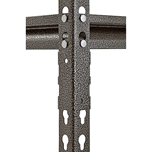 Hardware & Outdoor Heavy Duty Garage Shelf Steel Metal Storage 5 Level Adjustable Shelves Unit 72" H x 48" W x 24" Deep
