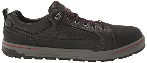Cat Footwear Men's Brode Steel Toe Work Shoe, Black, 11