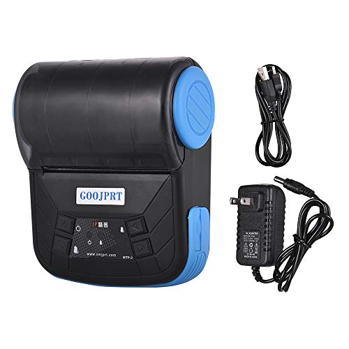 BISOFICE POS Printer Mini Printer Pocket Printer MTP-3 80mm BT Thermal Printer Portable Lightweight for Supermarket Ticket Receipt Printing