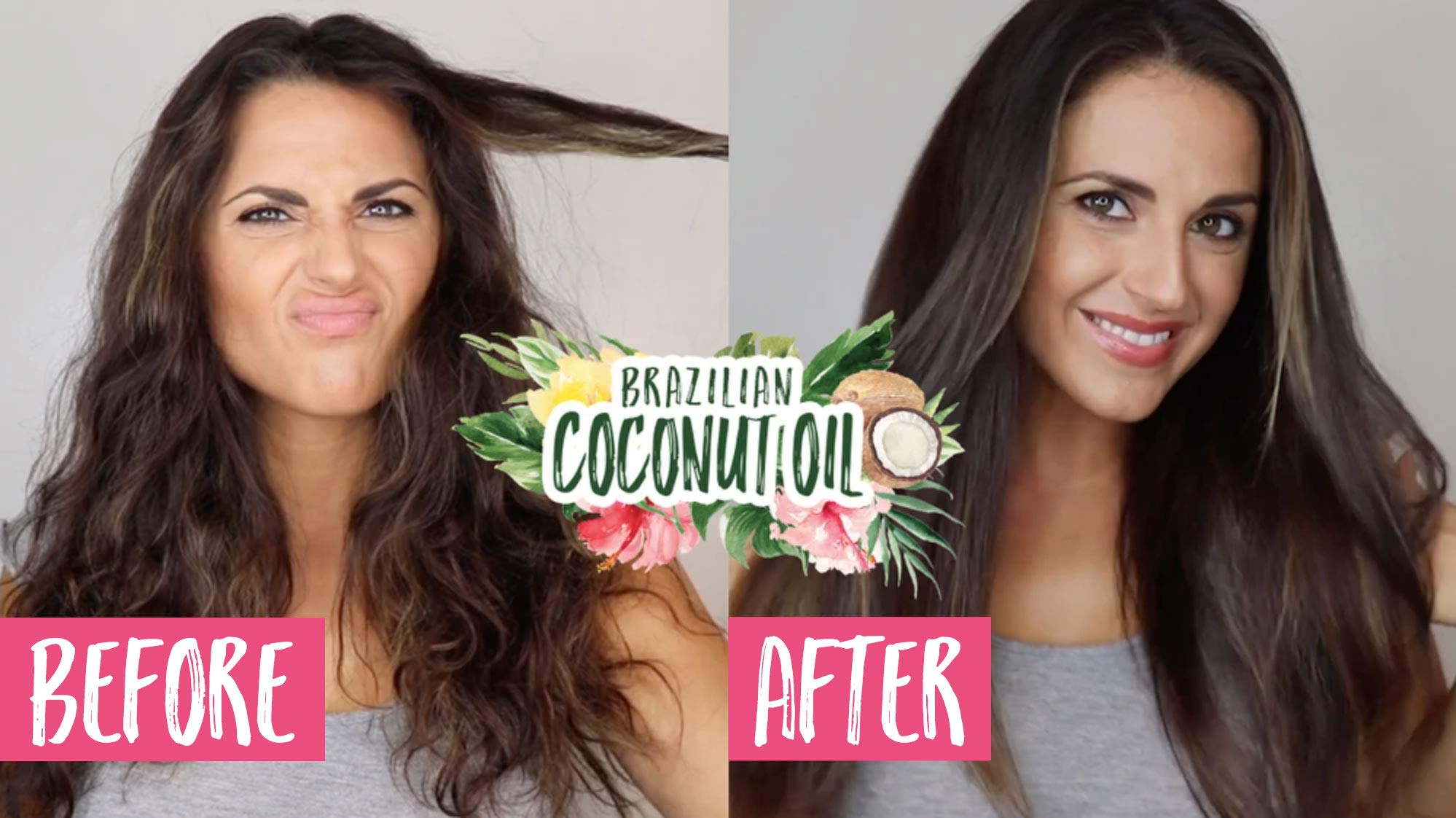 Novex Coconut Oil Leave in Conditioner, Smooth and Sily Hair, White, 10.5 Oz Bottle