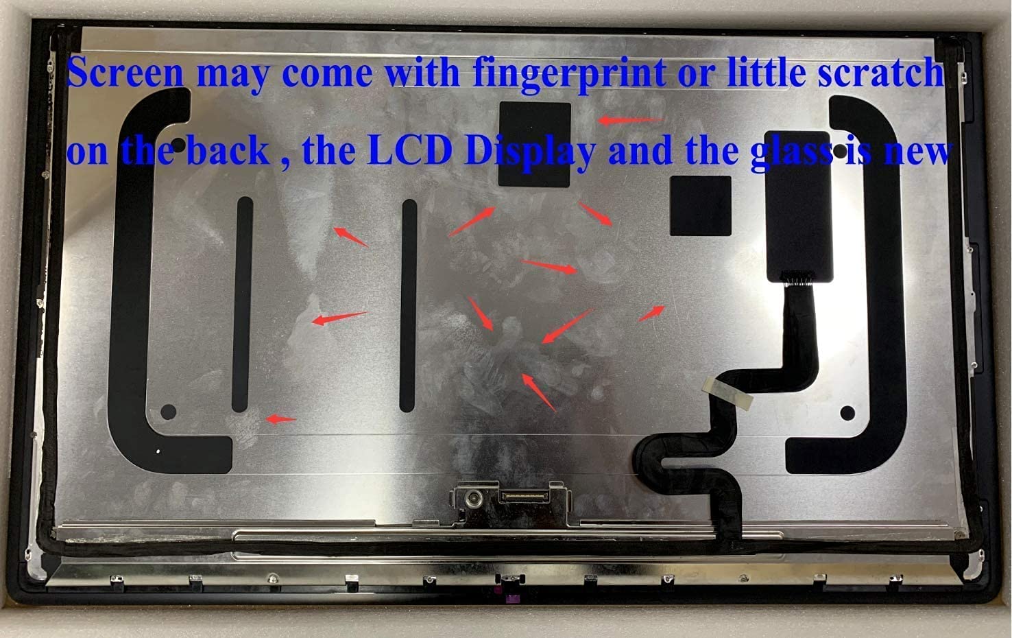WARWOLFTEAM LCD Screen Display Replacement 21.5" LCD Screen Compatible with iMac A1418 2012-2015 Display LM215WF3 SD D1 D2 D3 D5 Free Adhesive Kit