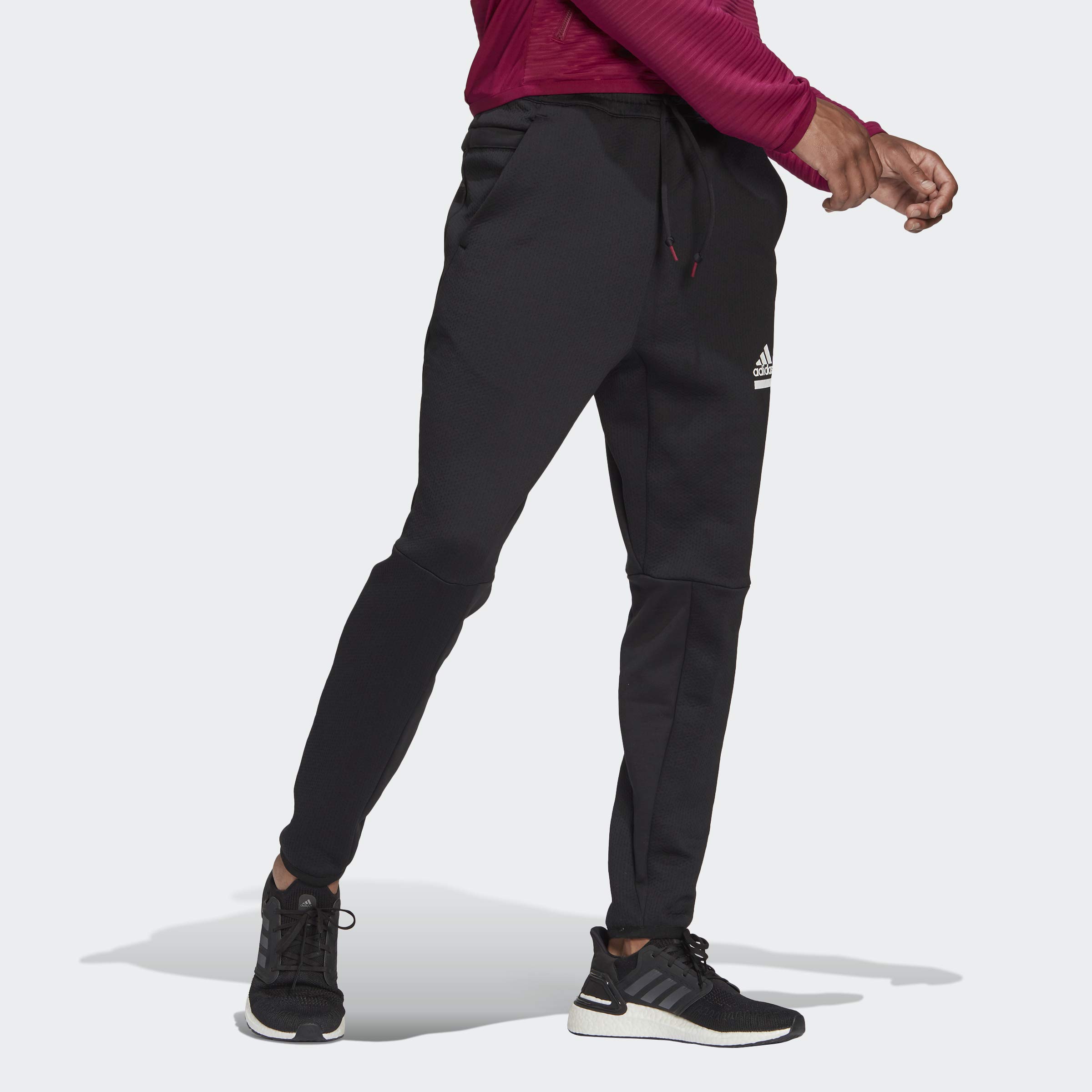 adidas Men's Z.N.E. AEROREADY Pants, Black, M