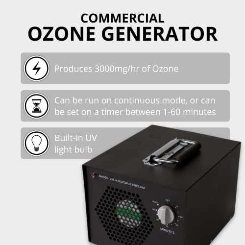 Commercial Air Purifier Cleaner Ozone Generator by New Comfort
