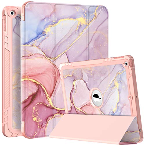 PIXIU comptible with pad 10.2 case with Pencil Holder 2021& 2019 & 2020 Release,Pad 9th/8th/7th Generation Case,Full Body Protective Filio Smart case Cover with Wake/Sleep Feature