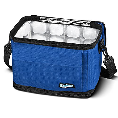 FlexiFreeze Freezable 9 Can Cooler, Royal Blue