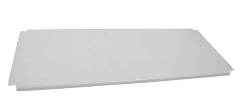 Aurora Quik-Lok Shelving Deep Storage Shelf, 24" Depth, Parchment