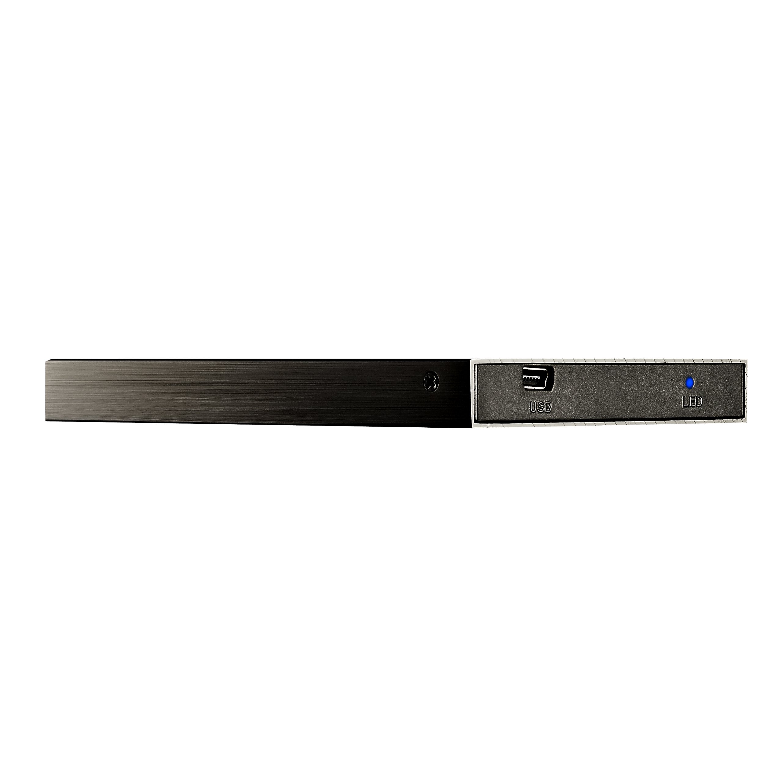 BIPRA 500Gb 500 Gb 2.5 Inch External Hard Drive Portable USB 2.0 - Black - Ntfs