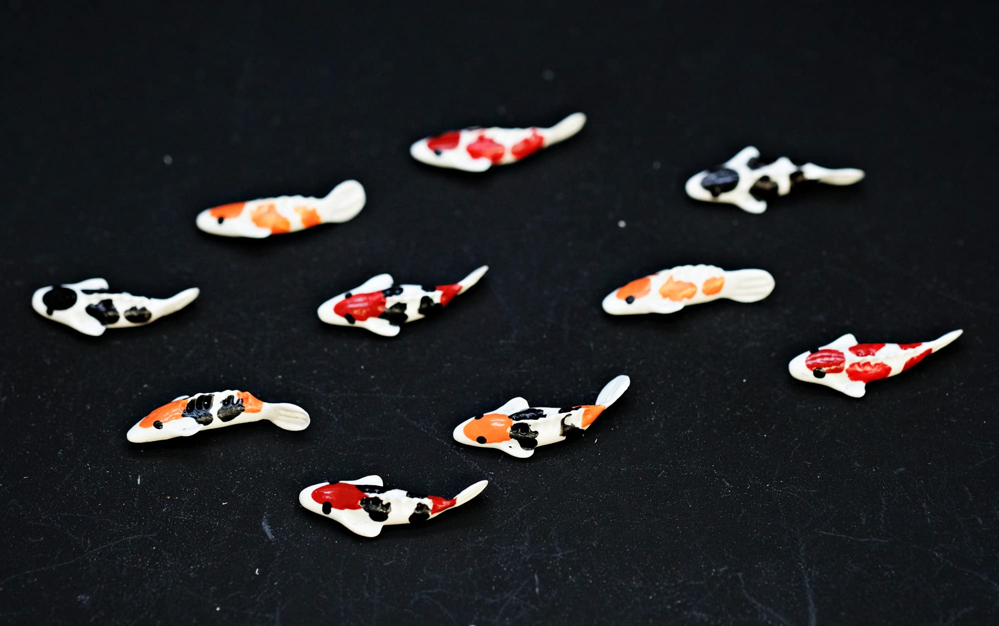 Buy Easy 10 Mix Colorful Koi Fish Fairy Garden Animal Dollhouse Miniature Docoration