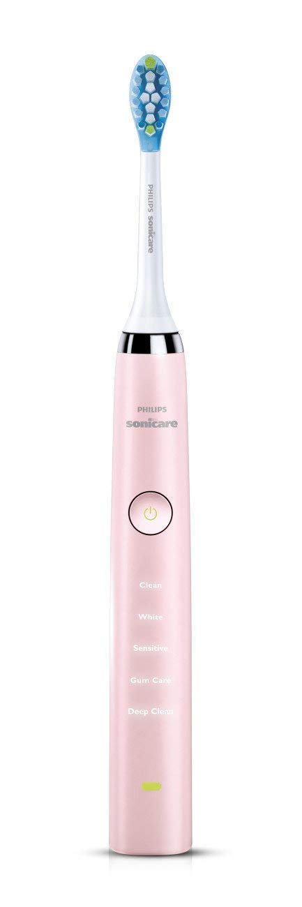 Philips Sonicare Diamondclean Classic Rechargeable Electric Power Toothbrush, Pink, HX9361/69