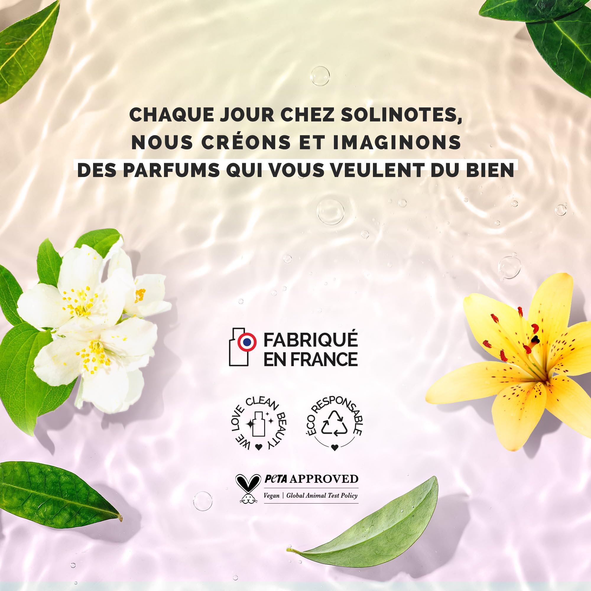 SOLINOTES Cherry Blossom Perfume for Women - Eau De Parfum | Delicate Floral and Soothing Scent - Made in France - Vegan - 1.7 fl.oz