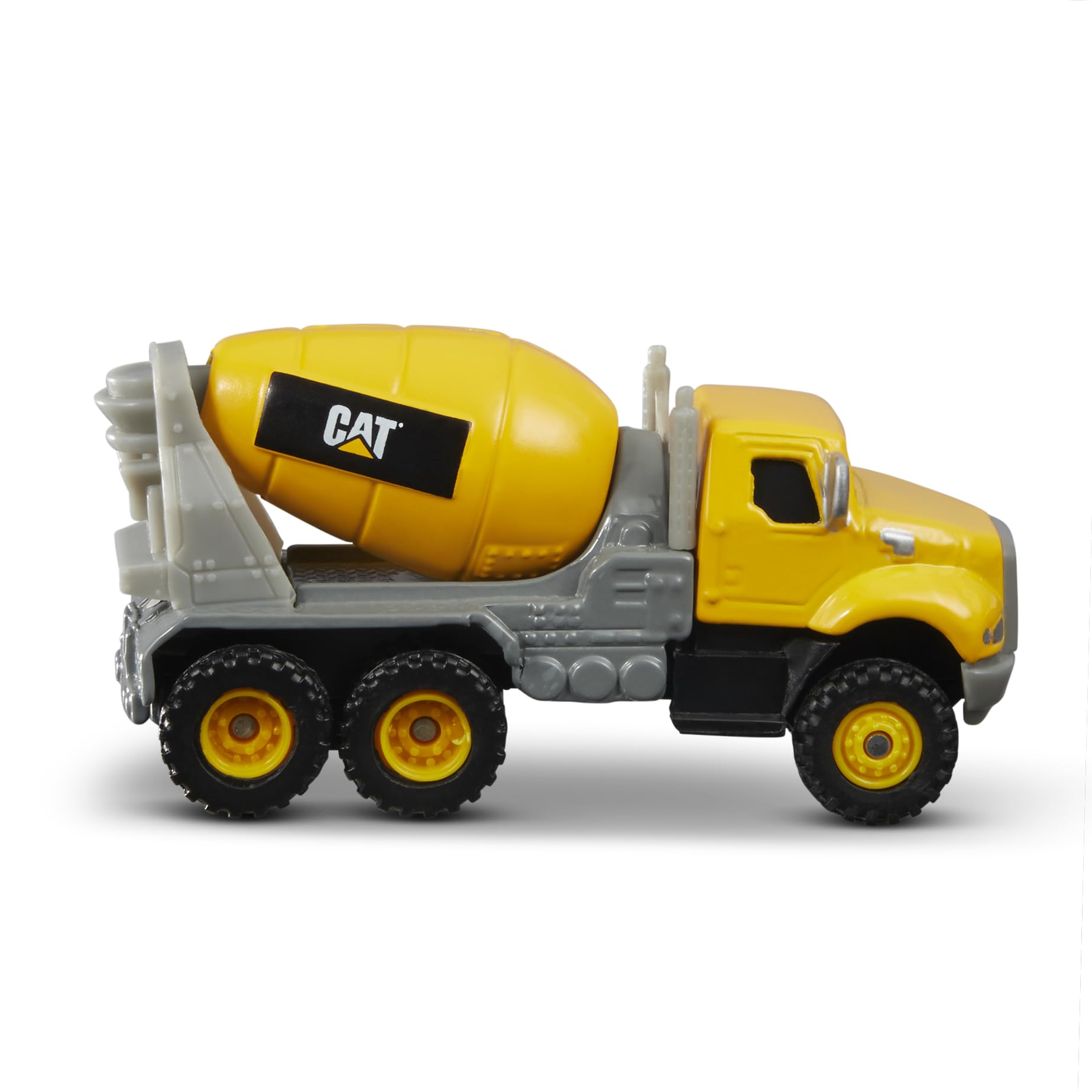 CAT Construction Toys Construction Die Cast Metal 3 Pack Vehicles - Dump Truck/Cement Mixer/Grader for Ages 3+