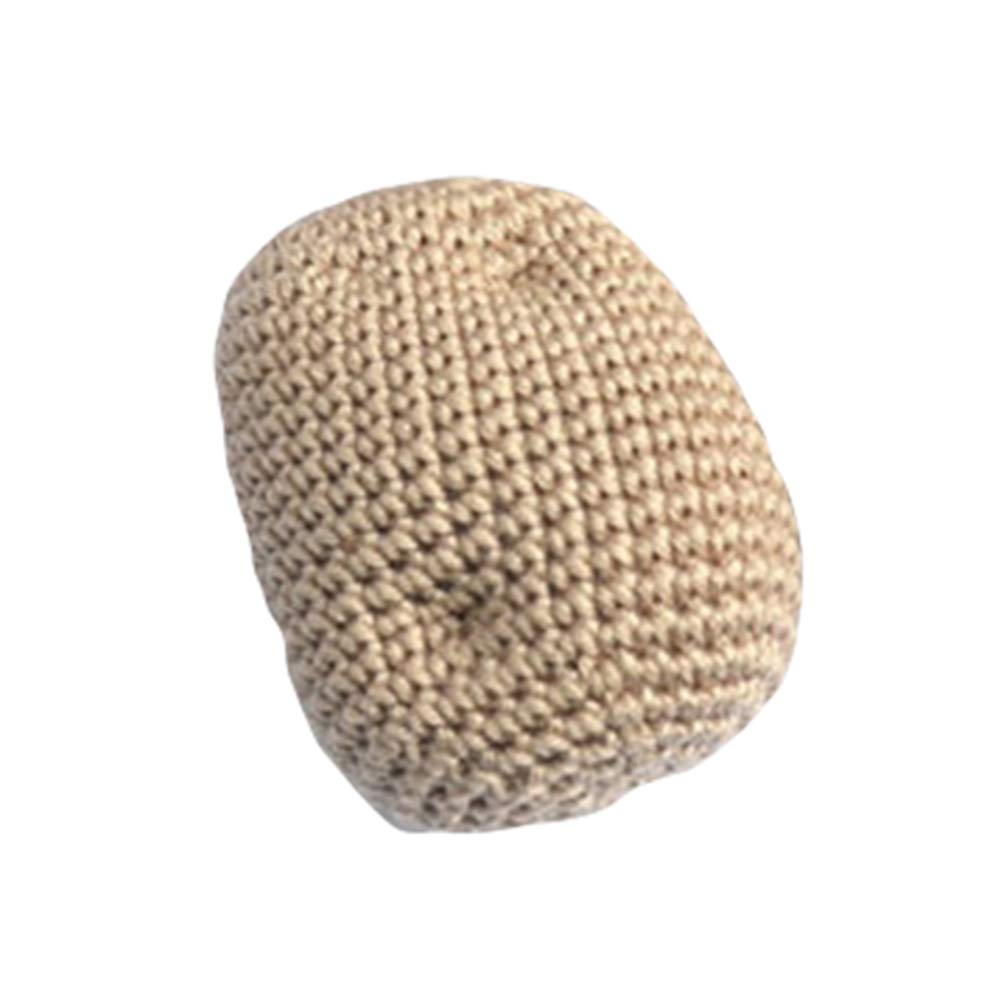 BARMI Realistic Vegetable Fruit Lemon Crochet Knit Toy Newborn Baby Photography Props,Perfect Child Intellectual Toy Gift Set Random Color Green Pear
