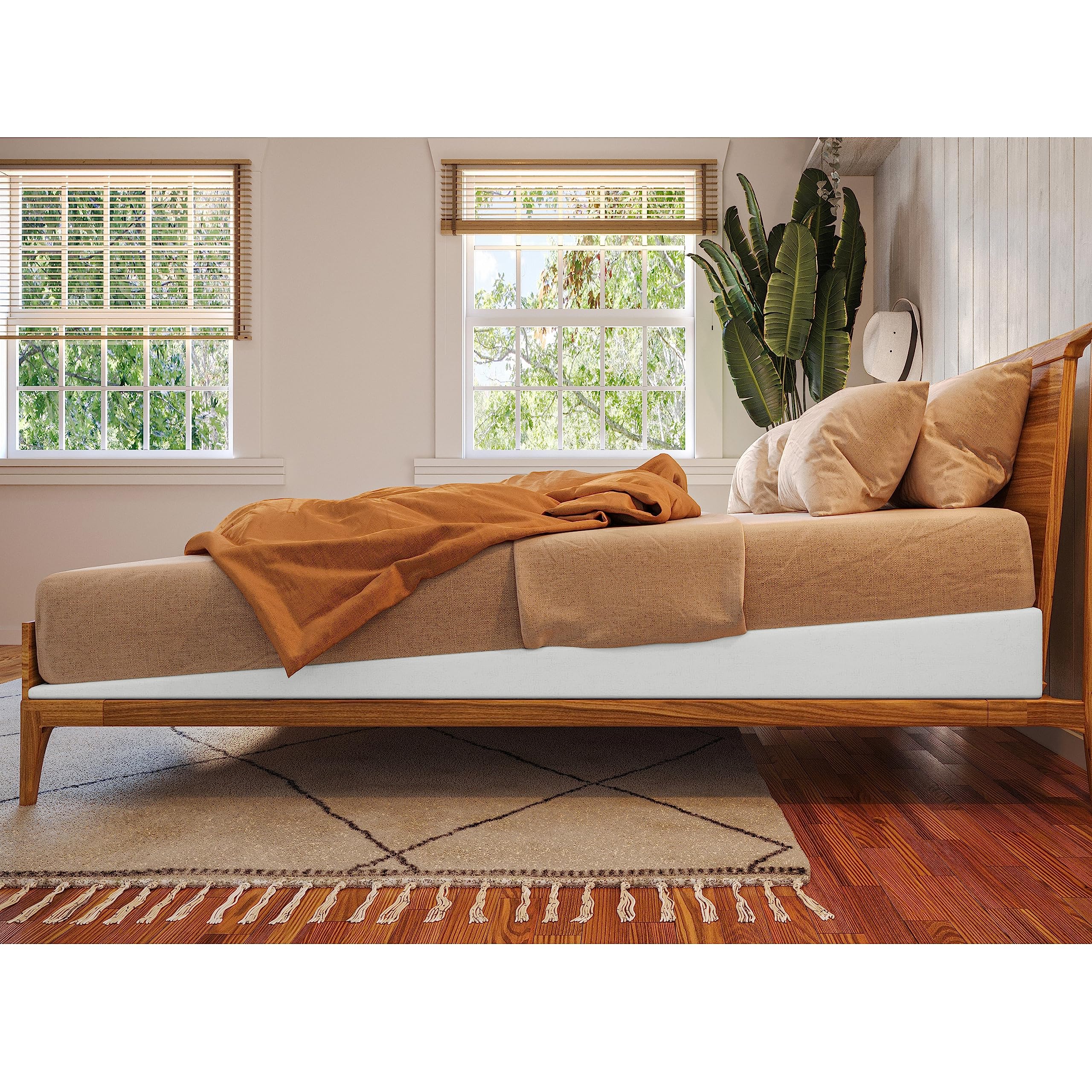 Avana Mattress Elevator - Under Bed 7-Inch Incline Foam Support, Full