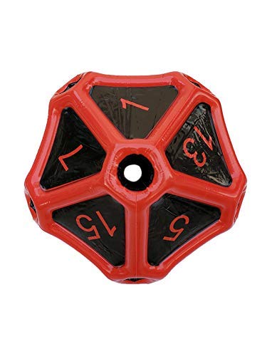 Black Bazaar Large D20 Dice Inflatable Extra Large Giant Gaming DND Tabletop RPG Roleplaying Dungeons and Dragons