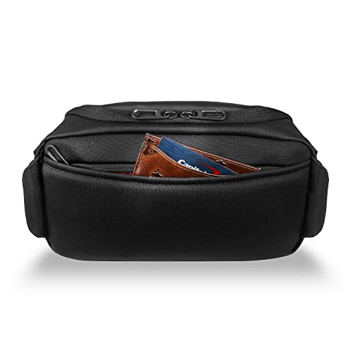 Briggs & Riley Vertical Crossbody, Black