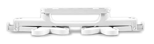 Camco Pop-A-Towel- Mountable or Portable Paper Towel Holder Dispenser, Keep Paper Towels Clean, Conserve Space in Your RV Kitchen (White) (57111)