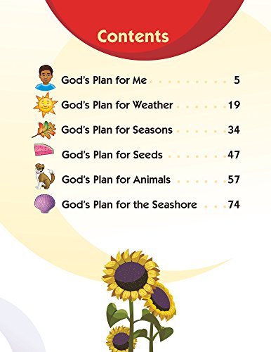 God's World K5 - Abeka 5 Year Old Kindergarten Science Student Text Book
