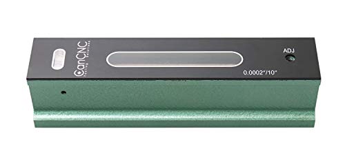 Accusize Industrial Tools 8 inch Professional Master Precision Level in Fitted Box, Accuracy 0.0002''/10'', S908-C608