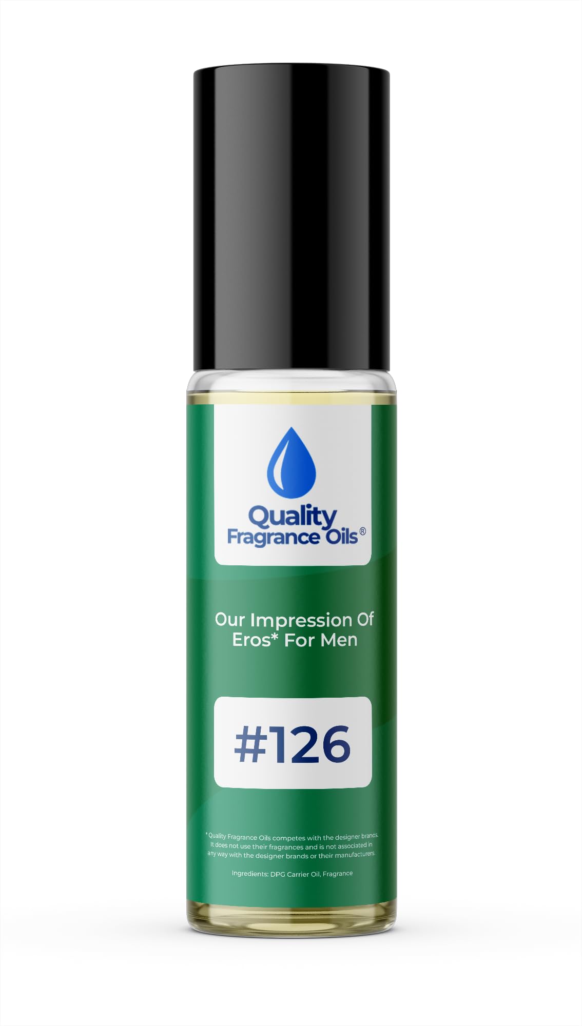 Quality Fragrance Oils' Impression #126, Inspired by Eros for Men (10ml Roll On)