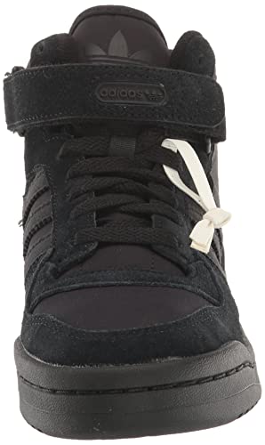 adidas Originals Womens Forum Mid Black/Off White 10