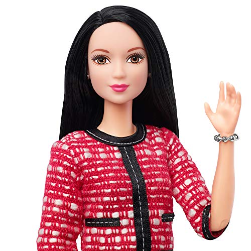 Barbie Political Candidate Doll, Tall Black-Haired Doll for 3 to 7 Year Olds