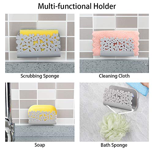 Attom Tech Home Dish Drying Rack with Sponge Holder