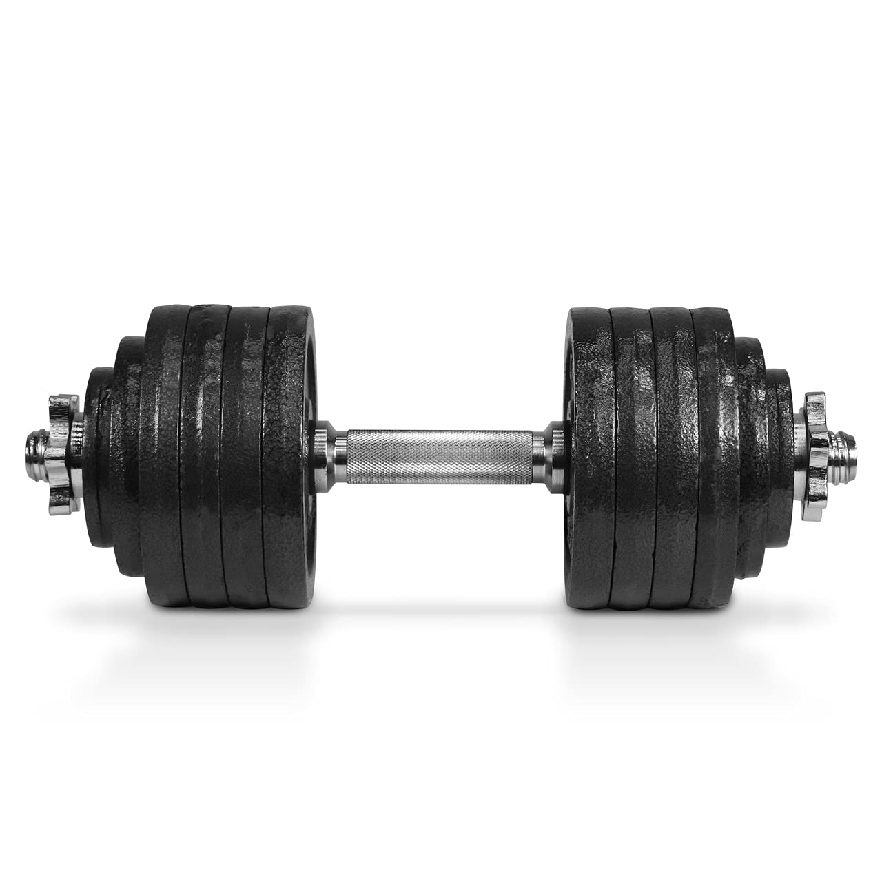 CAPHAUS Adjustable Dumbbells, 20lb, 25lb, 30lb, 52.5lb & 100lb Options, Exercise Fitness Equipment for Home Gym, Muscle Building & Core Fitness