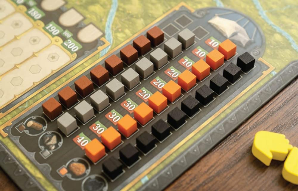 Capstone Games: Imperial Steam, Strategy Board Game, Plan, Build and Expand Your Railway Network, 2 to 5 Players, 120 Minute Play Time, Ages 15 and Up