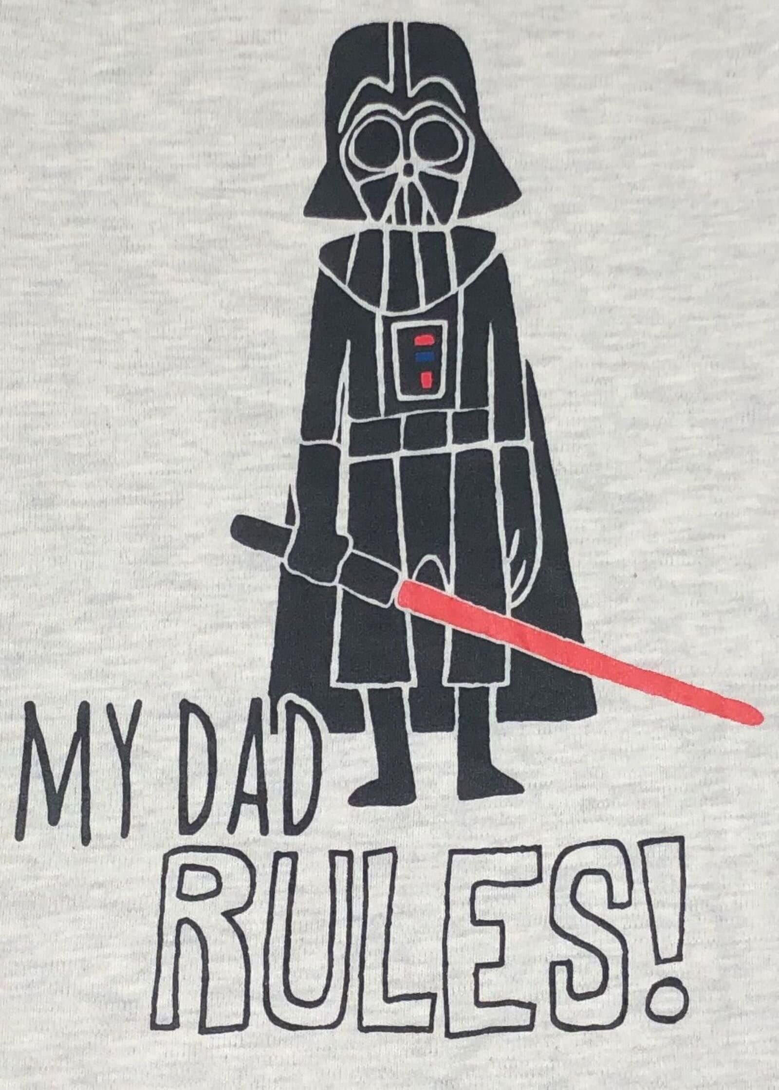 STAR WARS Darth Vader Newborn Baby Boys Cuddly Short Sleeve Bodysuit White 0-3 Months